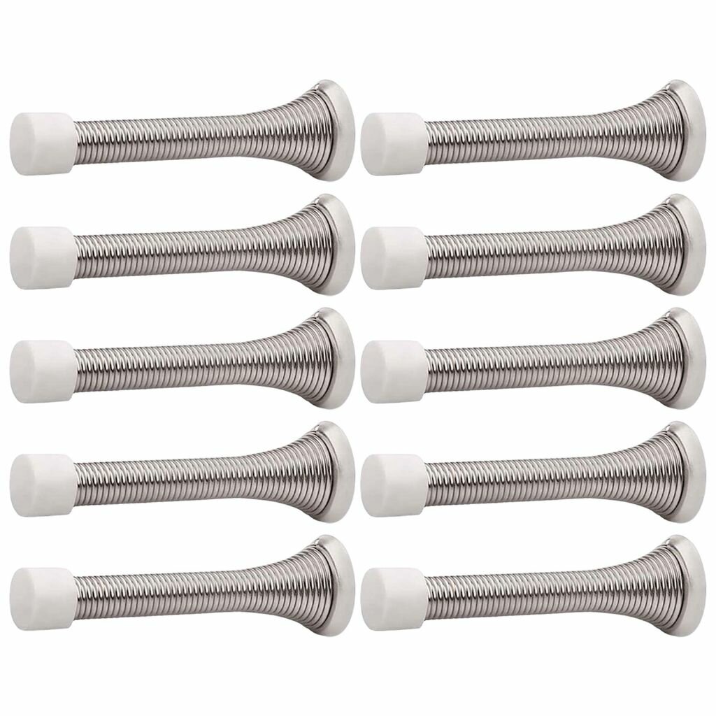 Дверные ограничители 85 мм, Серебро