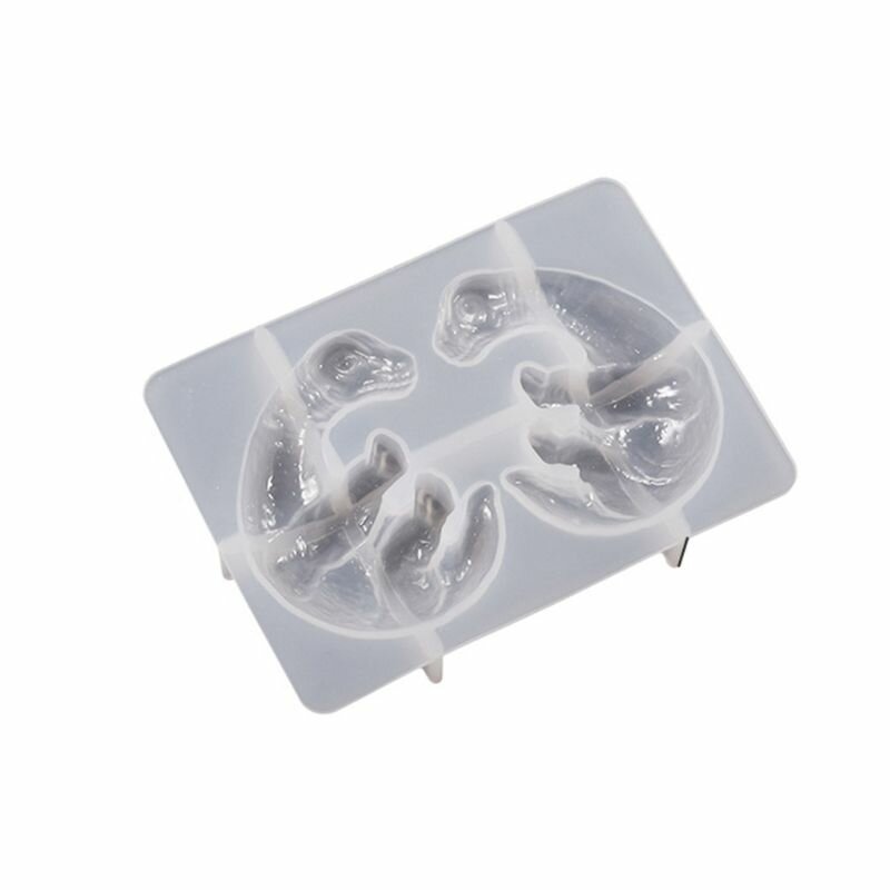 Сделай сам хрустальное эпоксидное яйцо дракона baby Flame Rock Night Light на основе силиконовой формы-Брахиозавр