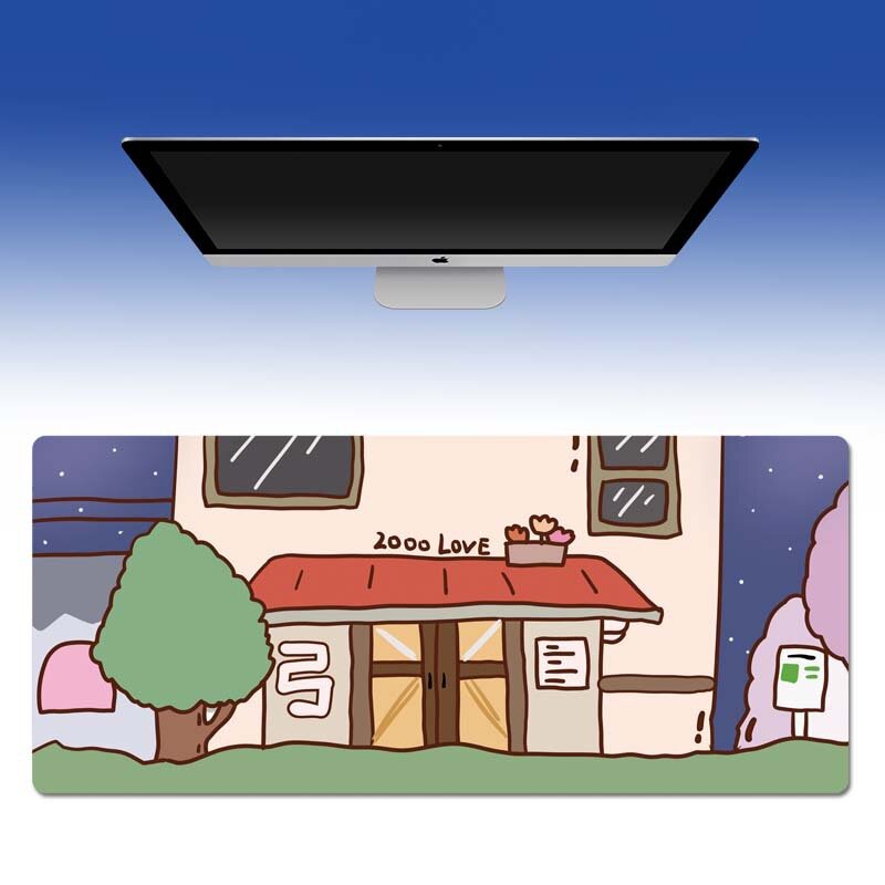 Коврик для мыши Liangcaida "B17-Круглосуточный магазин", натуральный каучук, 800х300мм