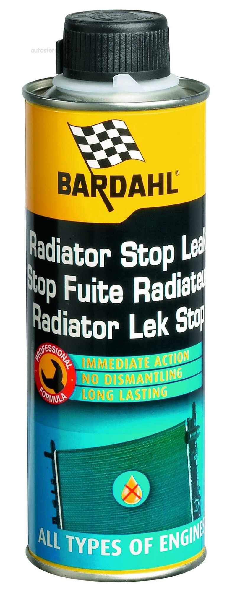 BARDAHL 4001 Присадка в систему охлаждения BARDAHL RADIATOR STOP LEAK 300мл 4002