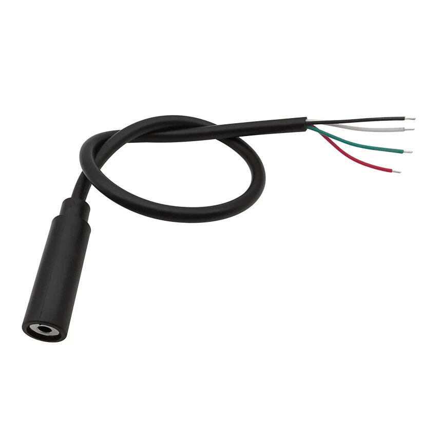 Разъемы аудио 2.5мм 3.5мм удлинитель 25см 5Pcs, 3.5mm Female 4P