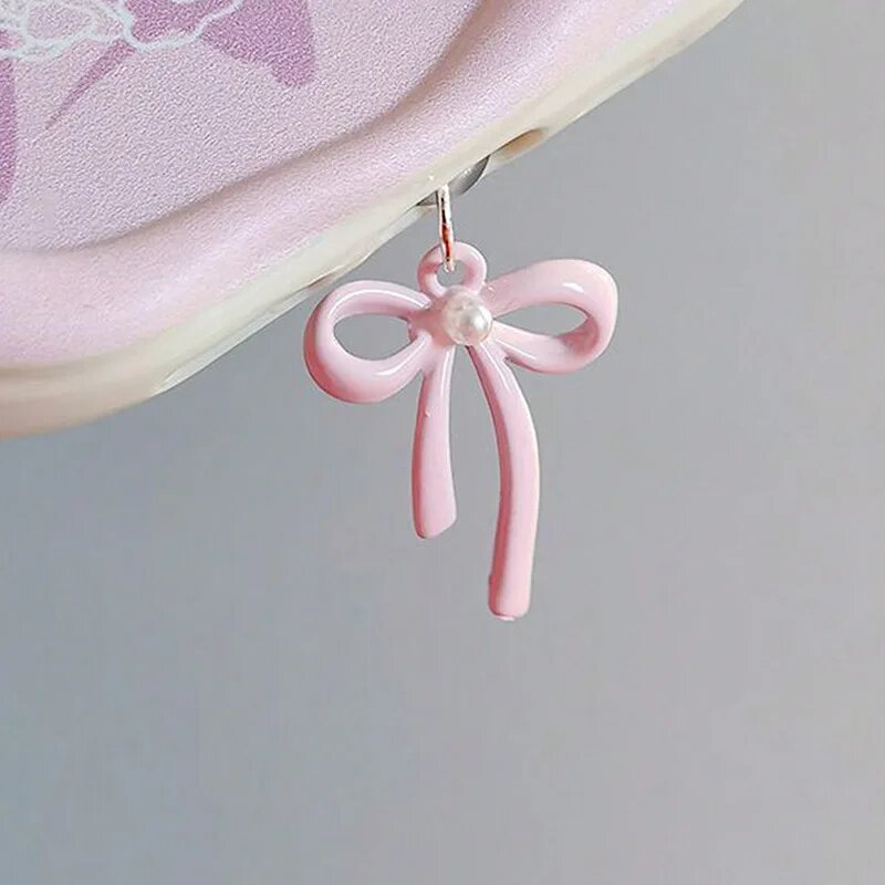 Пылезащитная заглушка для Micro USB, розовый бантик