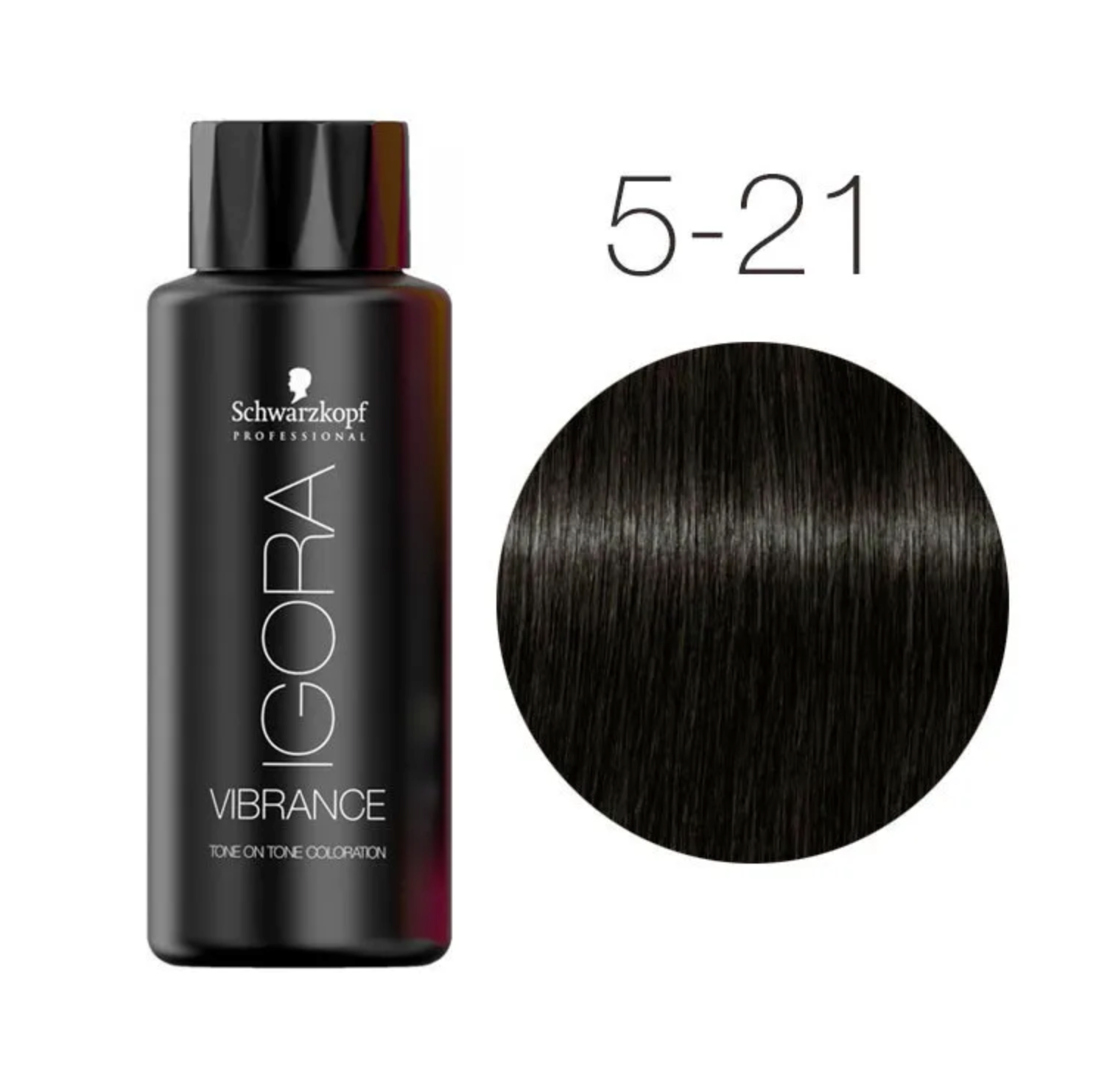 Schwarzkopf Professional Igora Vibrance 5-21 Светлый коричневый пепельный сандрэ, 60мл