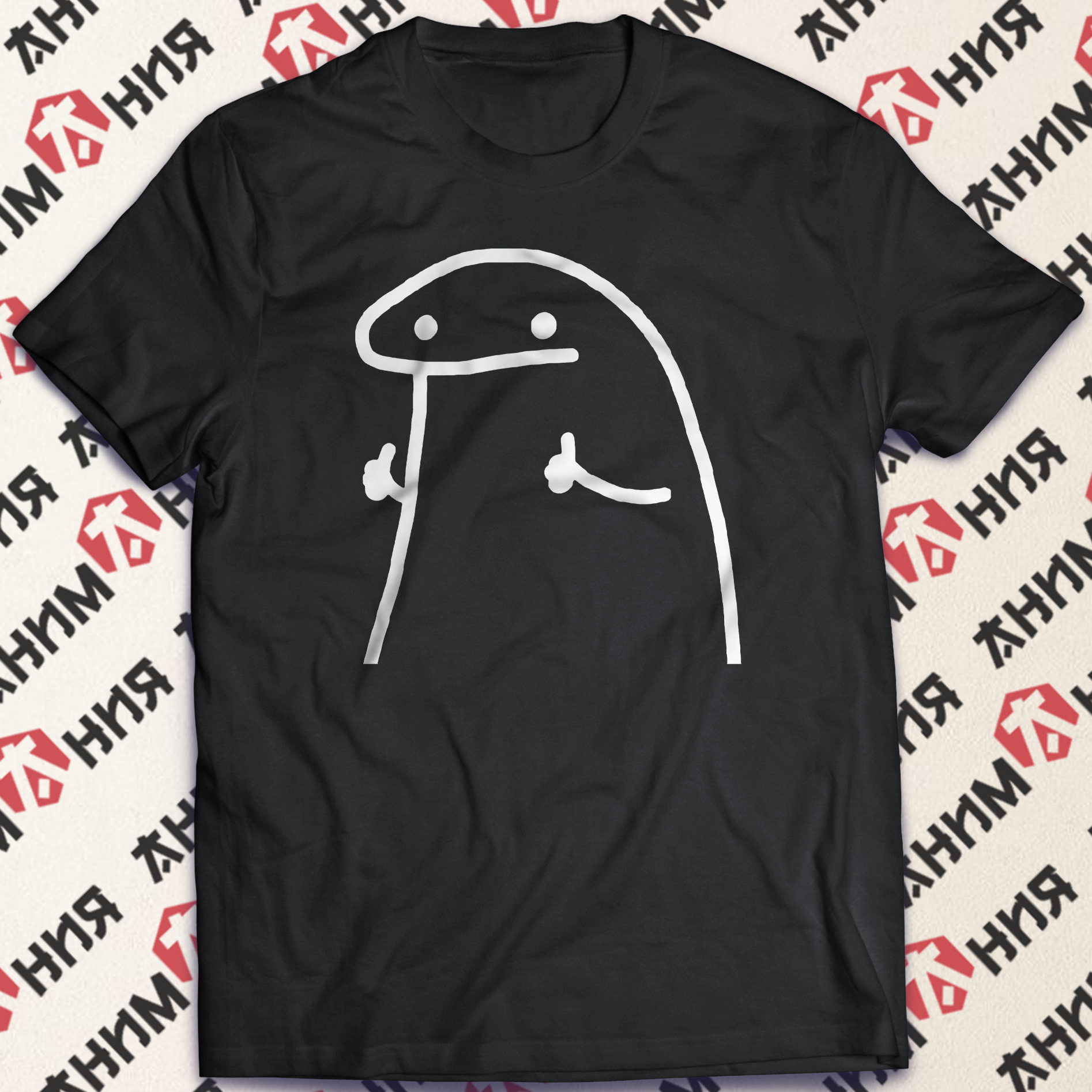 Футболка Футболка мемная, смешная, абстрактная, черная Размер XL