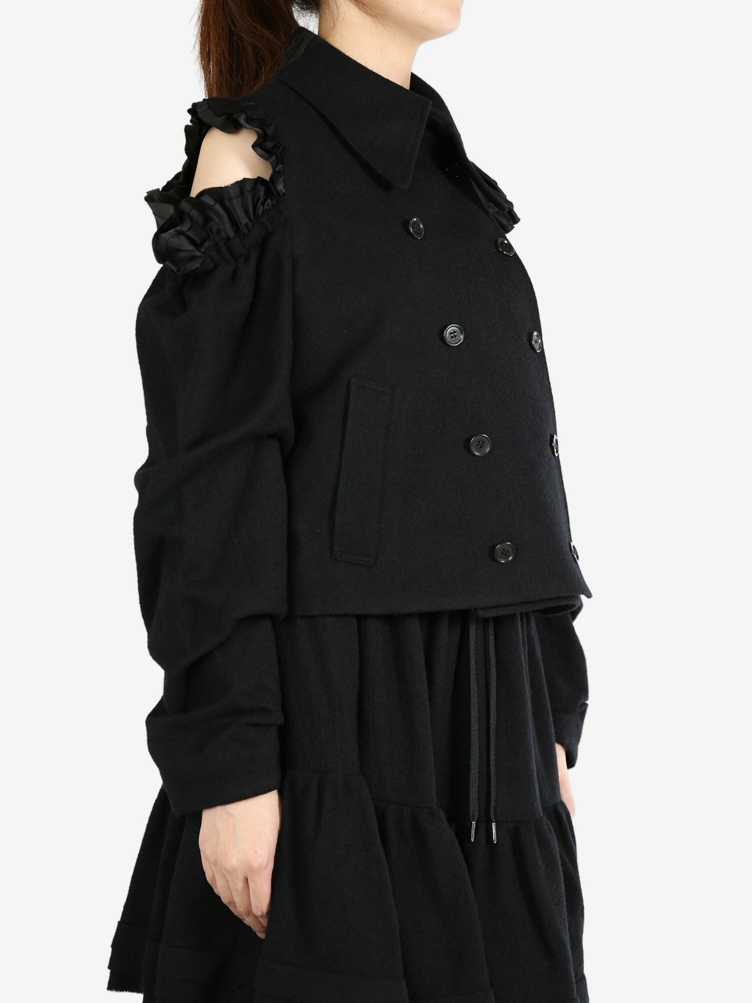 Куртка Noir Kei Ninomiya Wrinkled jacket, размер 44 — фото 1