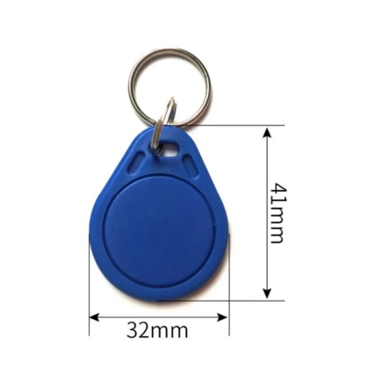 NFC брелоки CUID S50 1K 100Pcs-blue