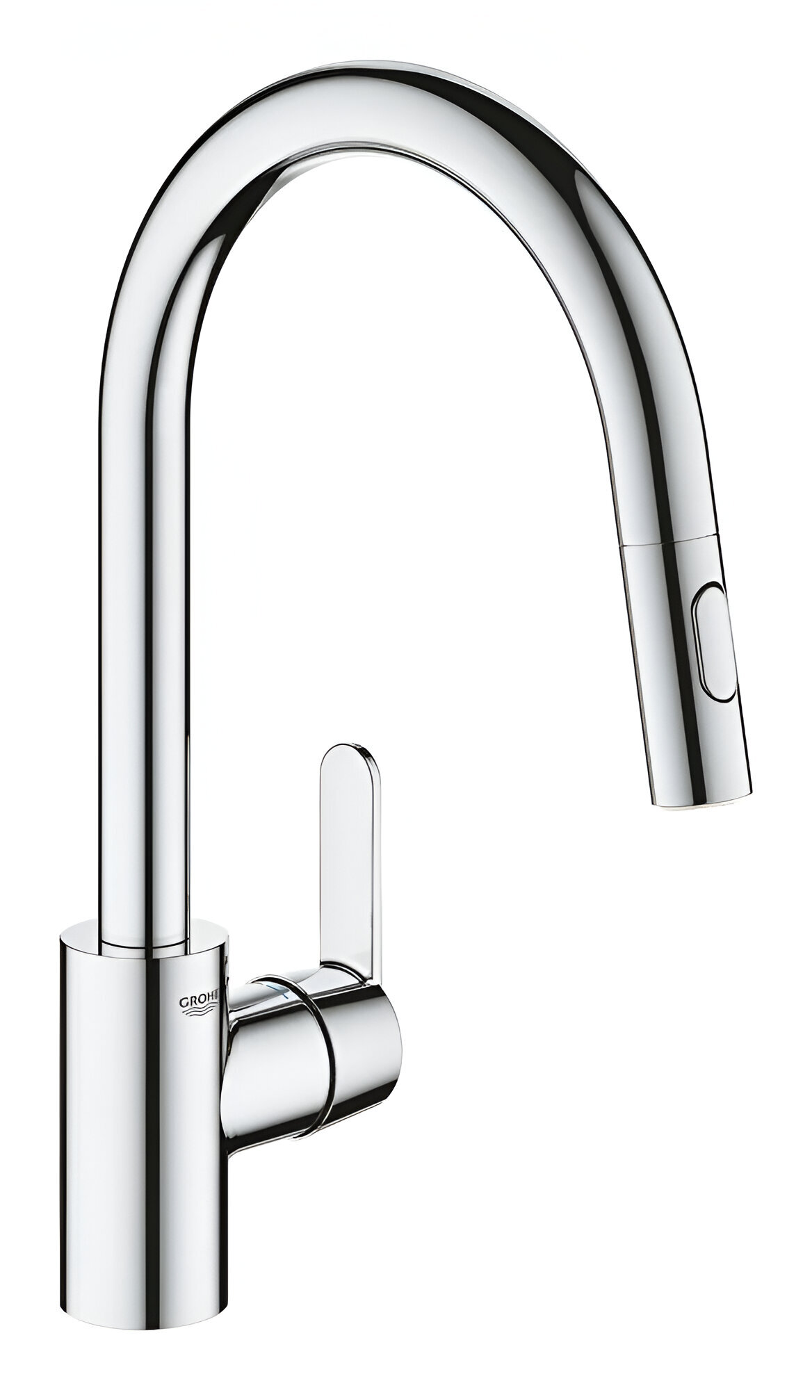Смеситель GROHE QuickFix Get однорычажный для мойки, хром (31484001)