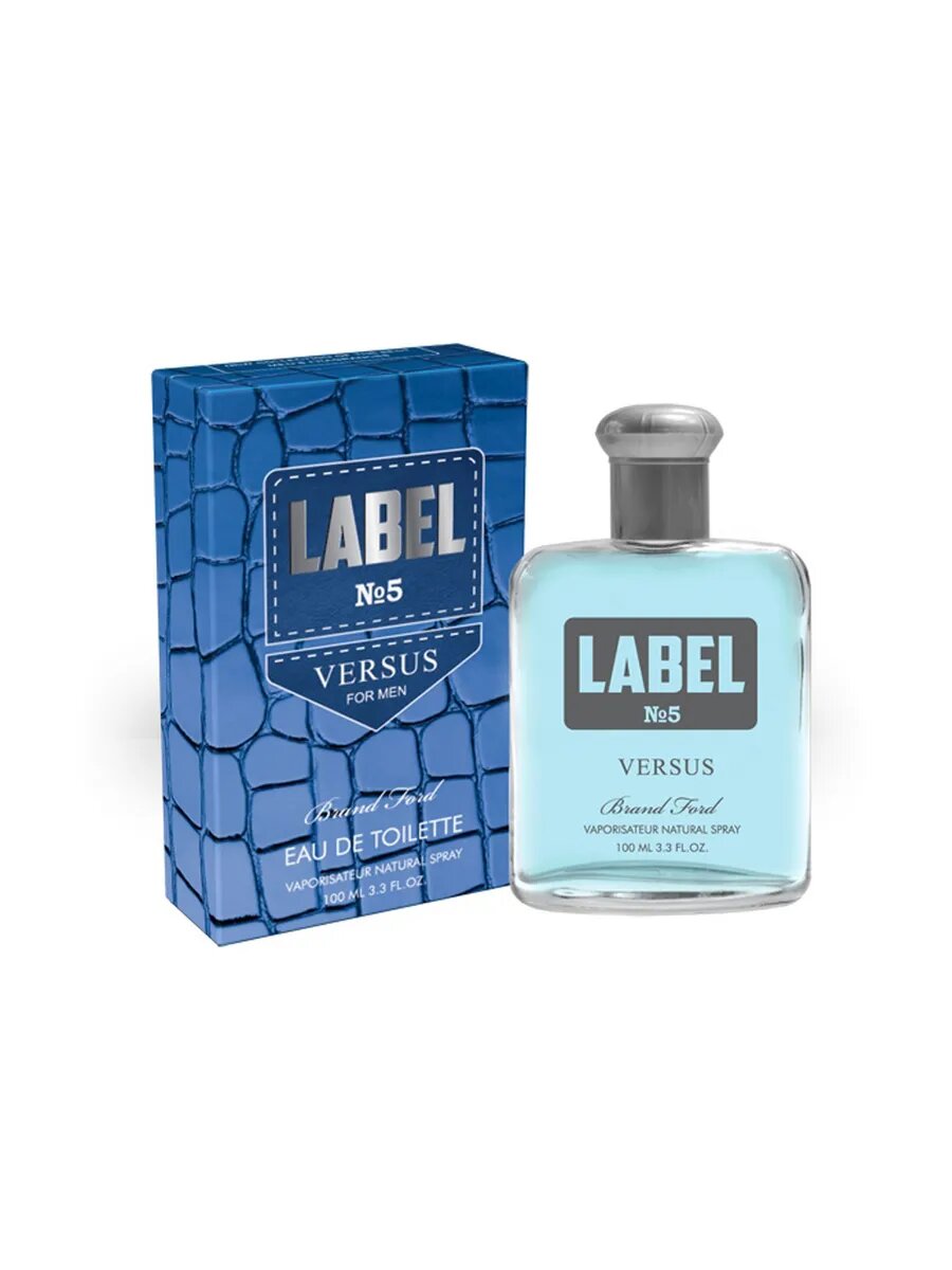 Delta Parfum Туалетная вода Label №5 Versus мужская, 100 мл