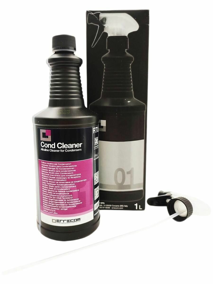 Errecom COND CLEANER щелочной очиститель для конденсаторов 1л AB1207. K. S1