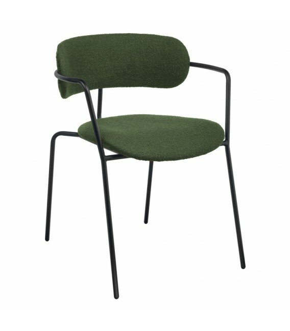 Стул Ant букле зеленый RF 0862