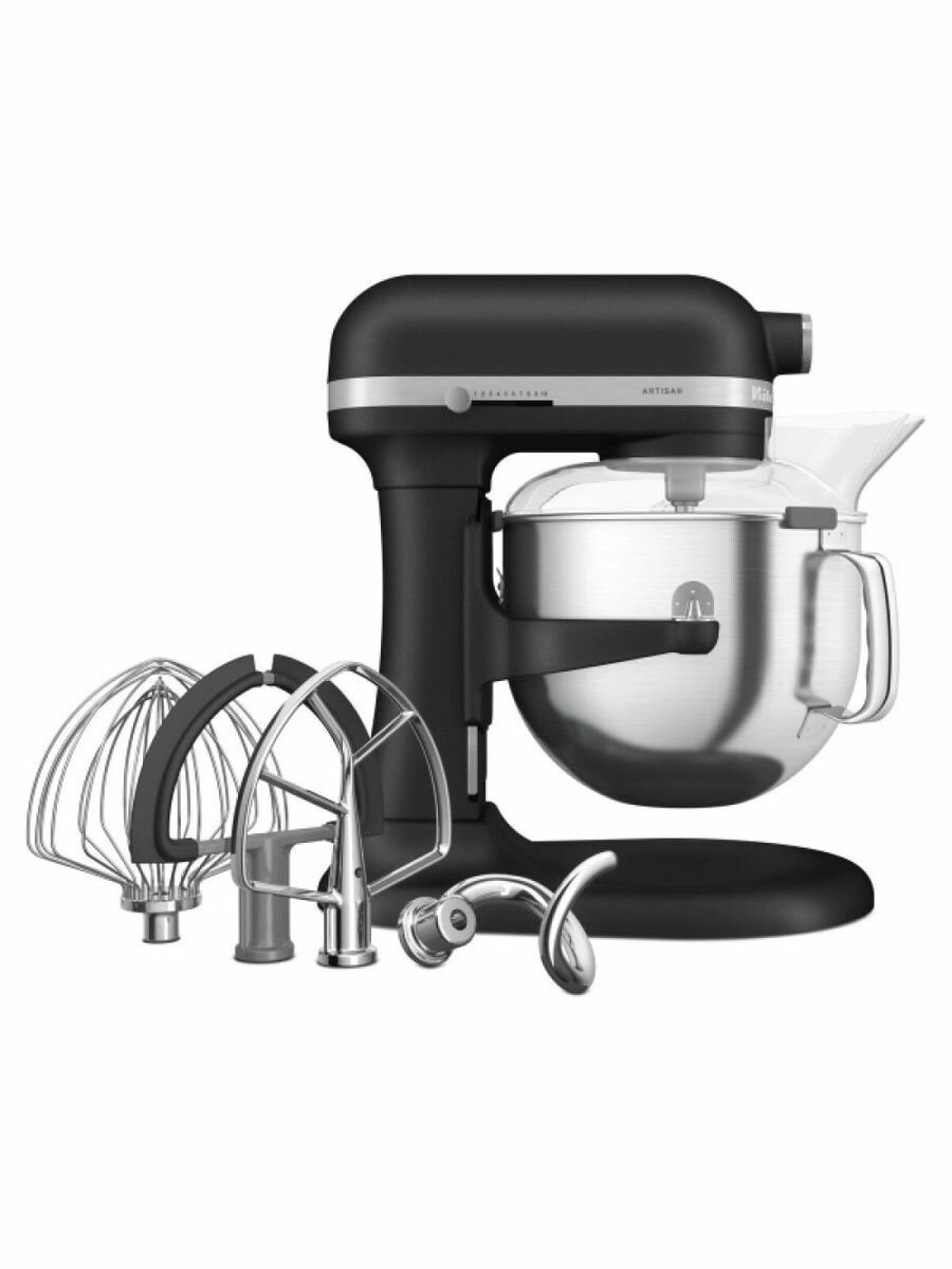 Миксер планетарный KitchenAid 5KSM70SHXEBK, черный чугун