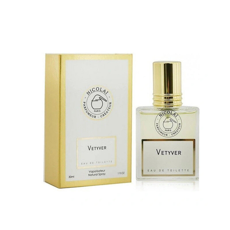 Туалетная вода для мужчин Parfums De Nicolai Vetyver 30 мл / Духи Парфюм Де Николай Ветивер