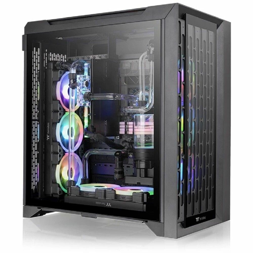 Thermaltake Корпус CTE C700 TG ARGB черный без БП ATX 12x120mm 11x140mm 2x200mm 2xUSB3.0 audio bott PSU