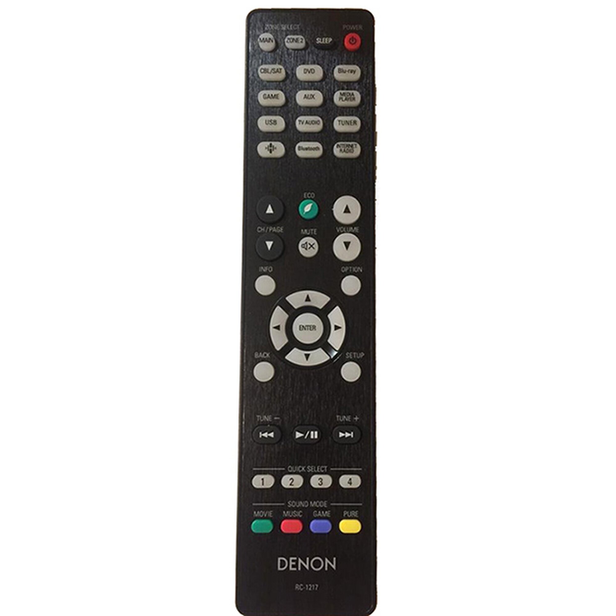 Пульт Denon RC-1217, для AV-ресиверов Denon AVR-X1400H, VR-S730H