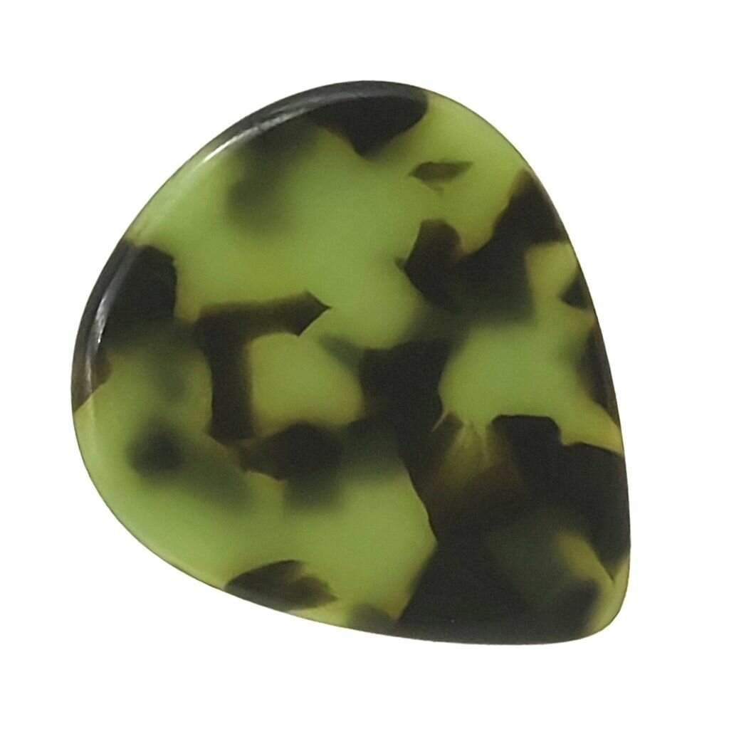 Гитара, электрогитара, полимерные пики, Индивидуальные пики-Сапфирово-зеленый