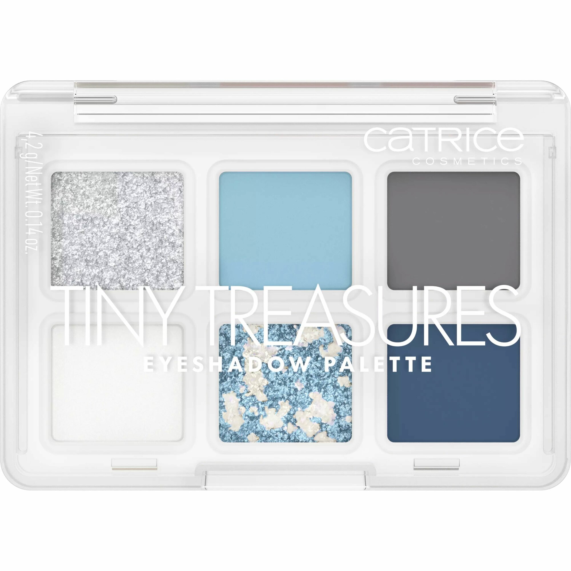 Фантастическая палетка Теней для Век CATRICE (Катрис) Tiny Treasures Eyeshadow Palette - 040 Icy Whisper (Ледяной Шепот)