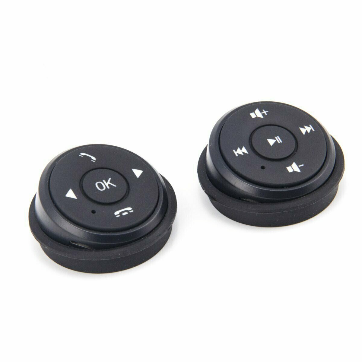 Беспроводной пульт на руль для магнитолы автомобиля, беспроводные кнопки в машины, управление с руля Bluetooth