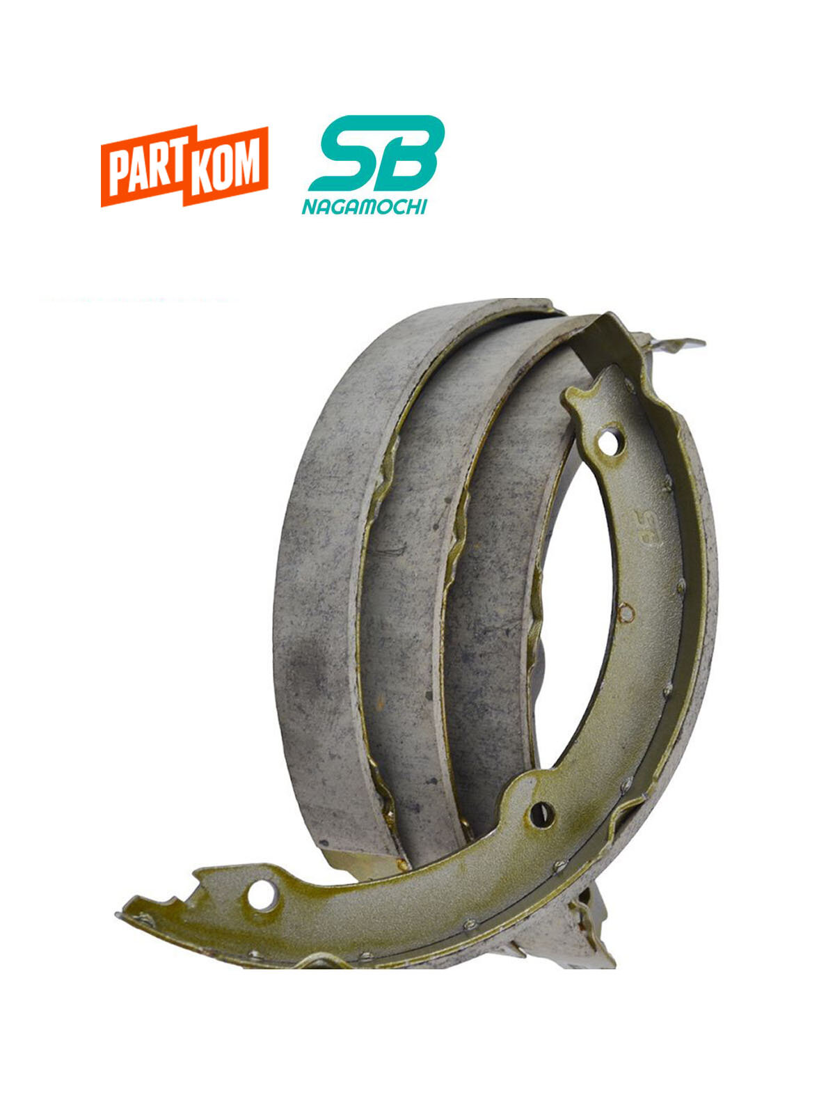 Тормозные колодки ручного тормоза SB NAGAMOCHI BS21647 для а/м Toyota Land Cruiser 200, Tundra (II), Sequoia, Lexus LX570