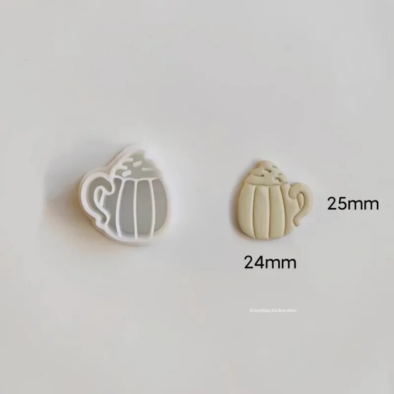 Набор форм для лепки из глины Food Series Белый, 15