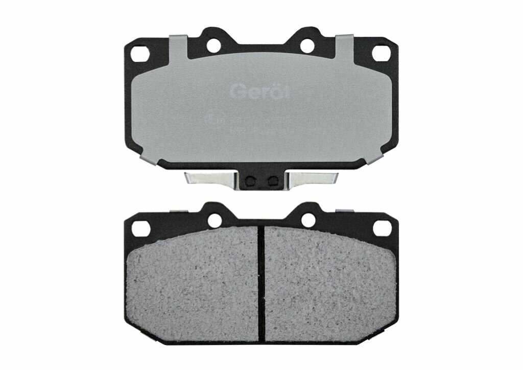 Тормозные колодки Gerat BPF271PG (передние) Low-metallic NISSAN SKYLINE/SUBARU FORESTER, IMPREZA