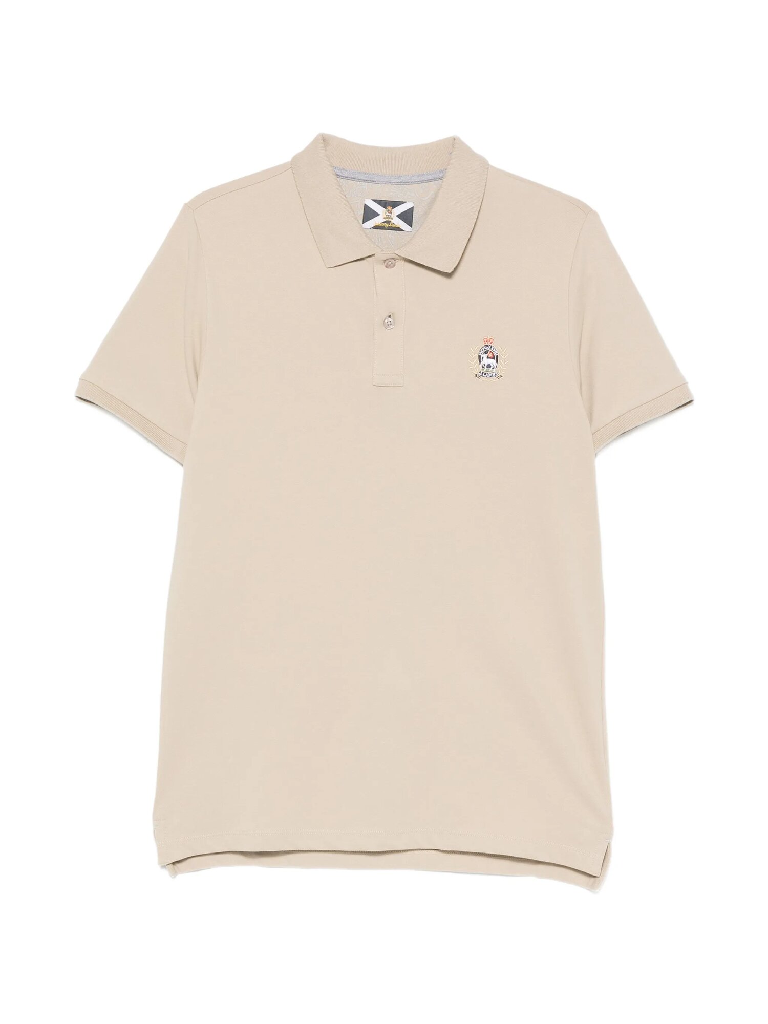 Рубашка Logo-embroidered polo shirt