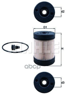 Фильтр ADBLUE! (бп) карбамидный VOLVO FH/FM, IVECO STRALIS, RVI MAGNUM/PREMIUM Mahle/Knecht арт. UX2D