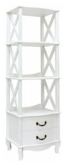 Этажерка "Джульетта"-3 (молочный дуб) Вис