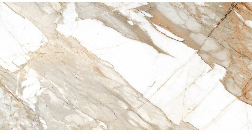 Керамогранит Bluezone (Блюзон) Scotish White - A Glossy 60x120 см, глянцевый, BZ73139 (1.44 м2)