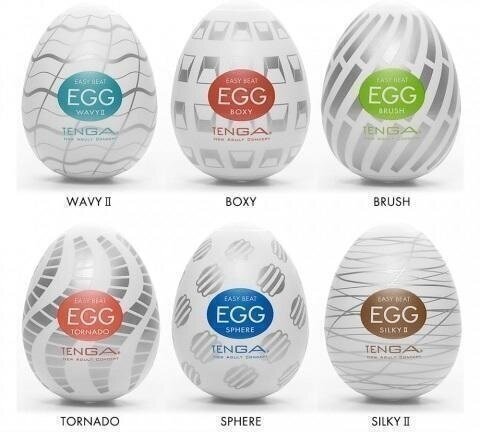 Набор мастурбаторов Tenga Egg №3
