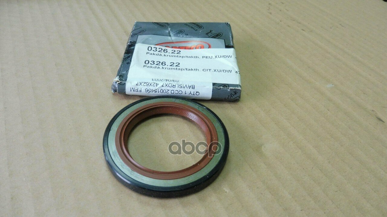 Сальник коленвала передний (42X62-7) Peugeot-Citroen арт. 032622