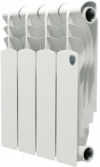 Водяной радиатор отопления Royal Thermo Revolution Bimetall 350 - 4 секц.