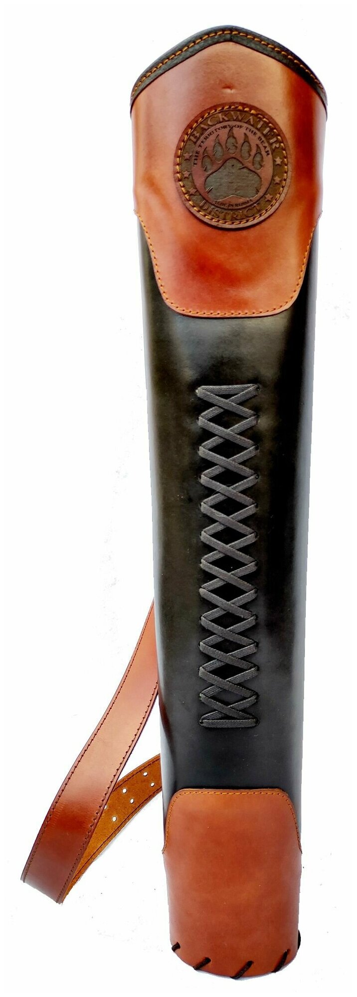 Заплечный колчан для стрел Кадьяк из натуральной кожи