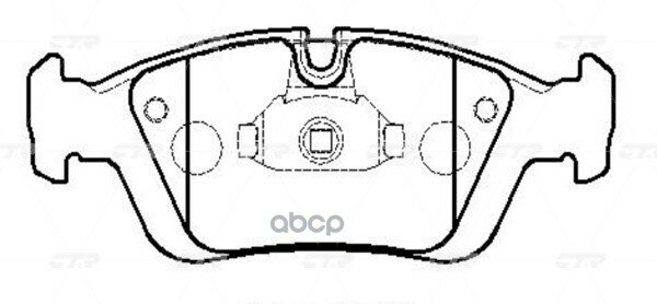 Колодки тормозные GK0001/CKB1 CTR арт. GK0001