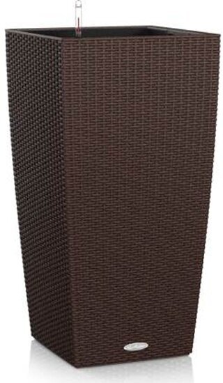 Кашпо с автополивом Lechuza CUBICO Cottage 30 Мокко 14л