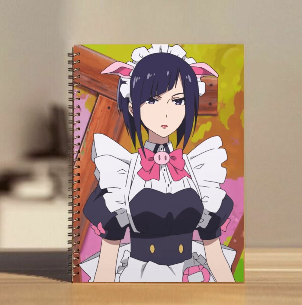 Скетчбук А5 по аниме Война горничных Акибы №1