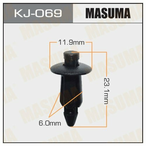 Зажим, молдинг / защитная накладка Masuma KJ069 для VW LT 2846 II 2DA II
