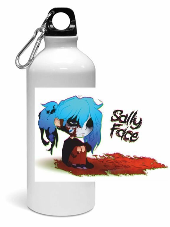 Спортивная бутылка Sally Face, Салли Фейс №17