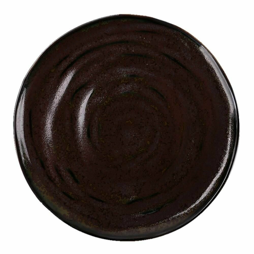 Тарелка ROOMERS TABLEWARE, 28 см, каменная керамика, цвет черный (E665-P-10167/28CM)