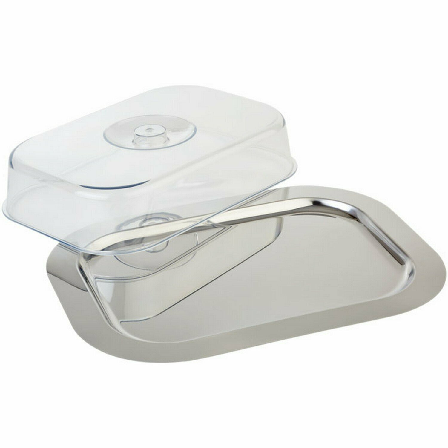 Поднос прямоугольный с крышкой Файнес 440х310х85мм, APS