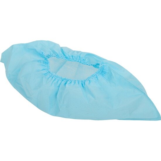 Бахилы Гекса из спанбонда низкие комплект 50 штук (25 пар), 42 г/м2 , голубые