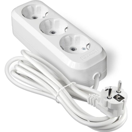 Удлинитель Universal 3х5м с заземл. IP20 Е-303А ПВС 3х1.5, 1723