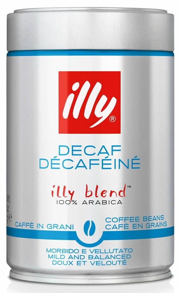 Кофе Illy Espresso без кофеина в зернах 250 г x 3 упаковки