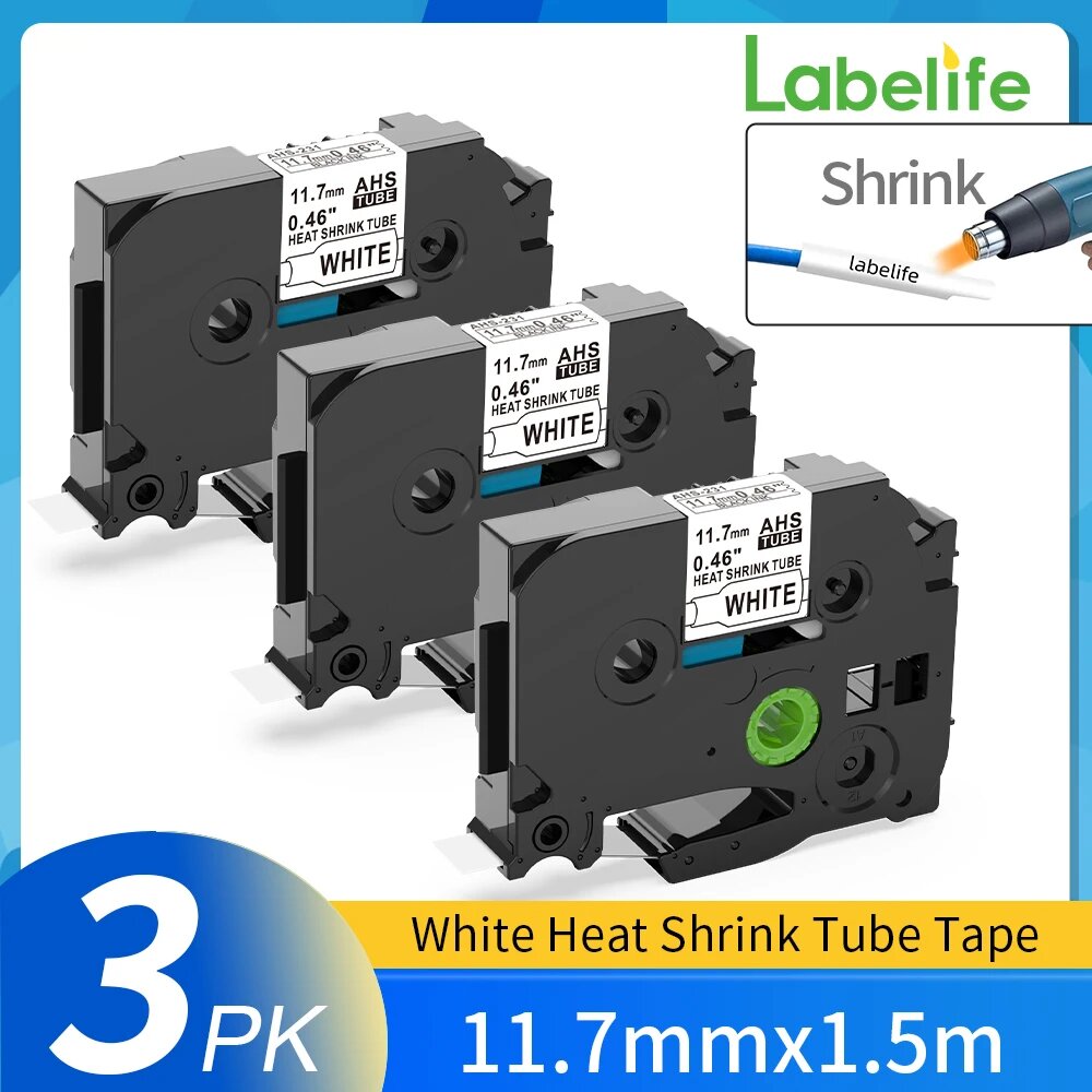 Портативный принтер этикеток MarkDomain E1000PRO 3PK White Tube 11.7