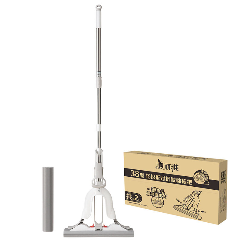 Швабра Meiliya, с губкой, впитывающей влагу, для ручной стирки