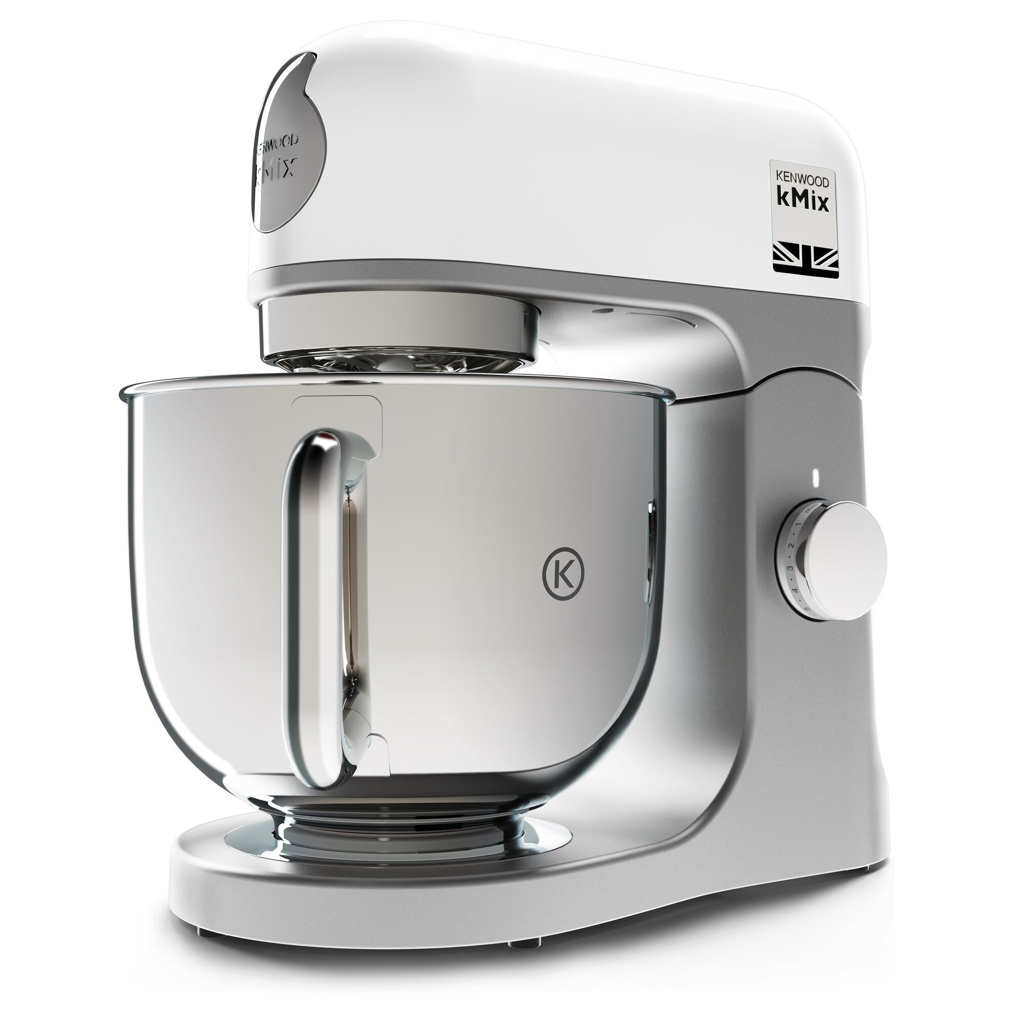 Кухонный комбайн Kenwood KMX750AWH, нержавеющая сталь, 10 скоростей