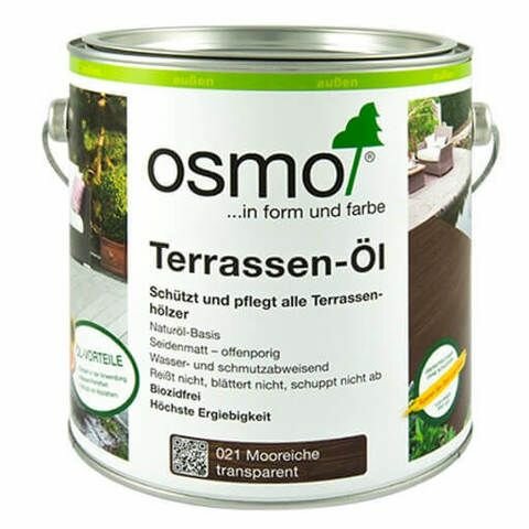 Масло для дерева Osmo Terrassen-Ole Дуб мореный021 0,22л
