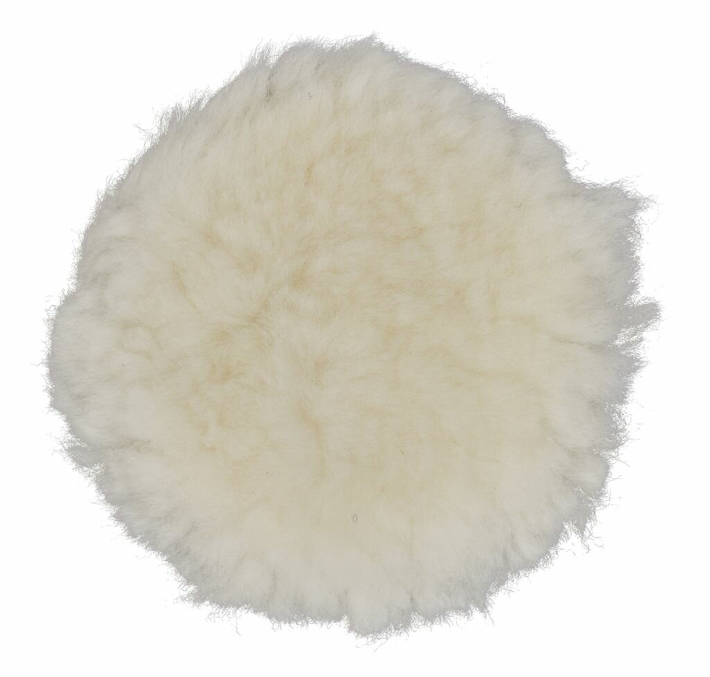 Насадка для полировки из шерсти 125мм липучка Makita D-70867