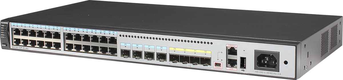 Коммутатор Huawei S5720-32P-EI-AC 28хLAN 1 Гбит/с 4 х SFP 02350BDY