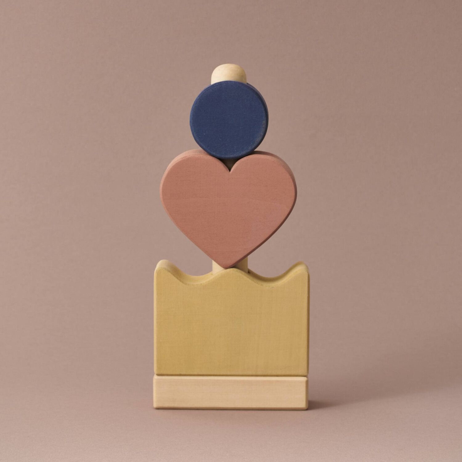 Деревянная пирамидка "Корона" Радуга Грез RG04015