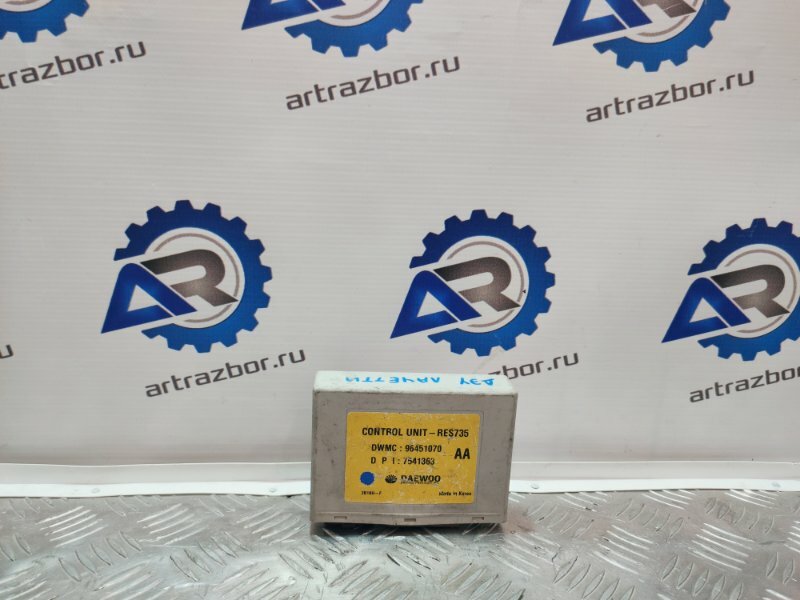 Б/У Блок электронный Daewoo Lacetti / Дэу Лачетти 1.5 F15D3 106 Л.С. 2003